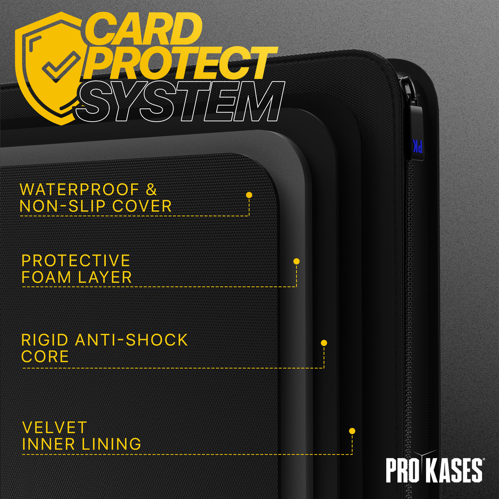 Classeur Zip Binder Noir – Capacité 288 Toploaders | Prokases