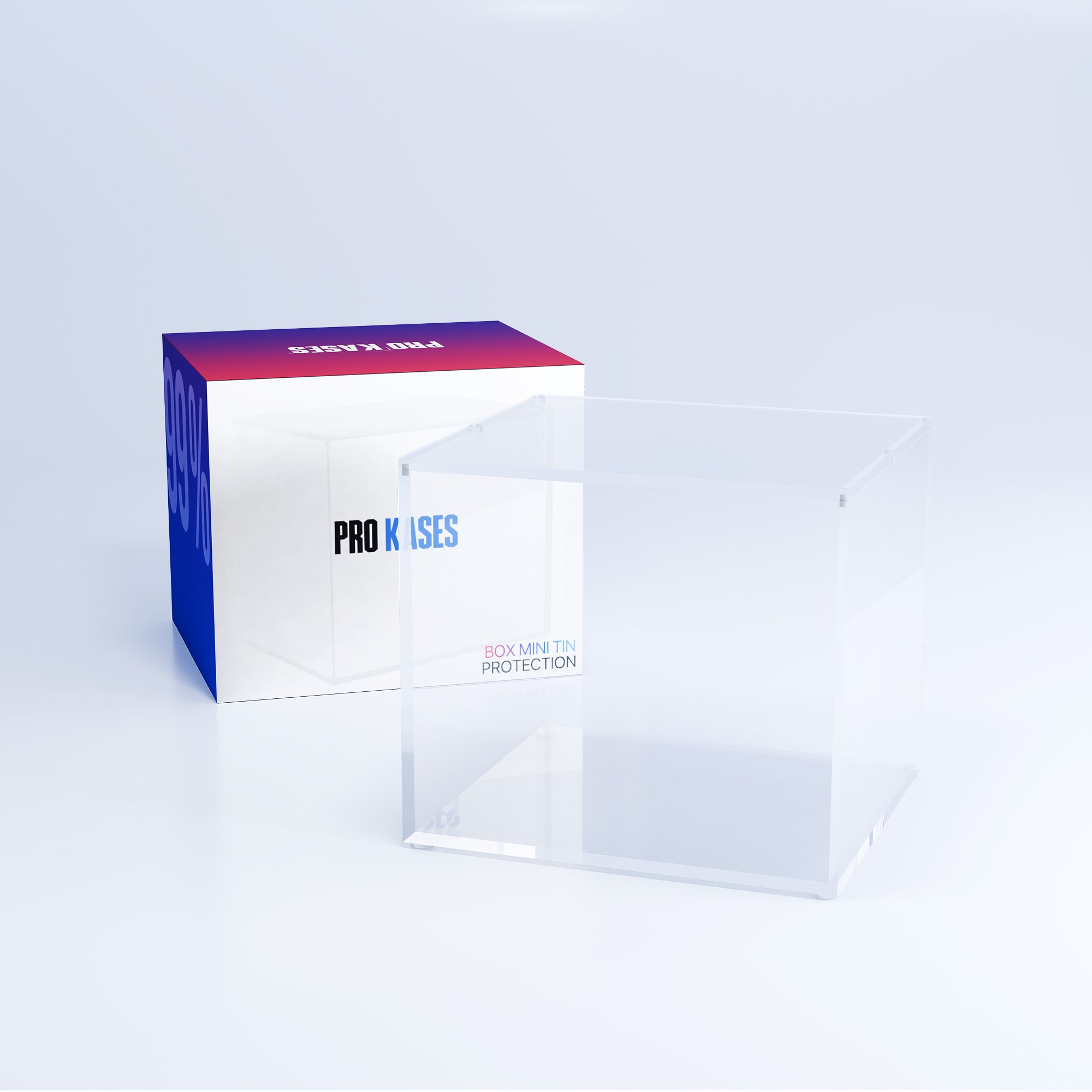 Protection Acrylique Crystal Clear Display Mini Tin x10 | Anti-UV 99,99 ...